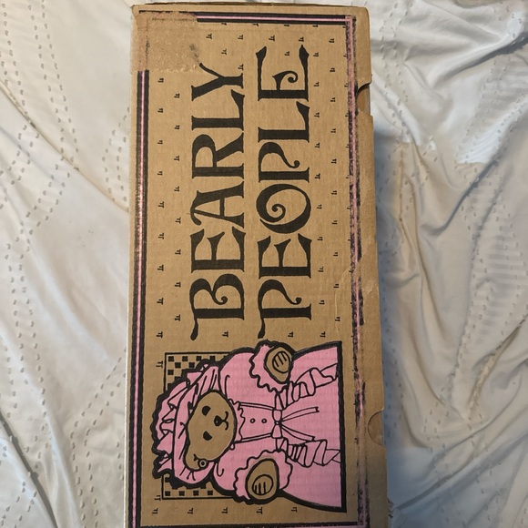 Bearly People | Other | Vintage Bearly People Collectors Teddy Bear In ...